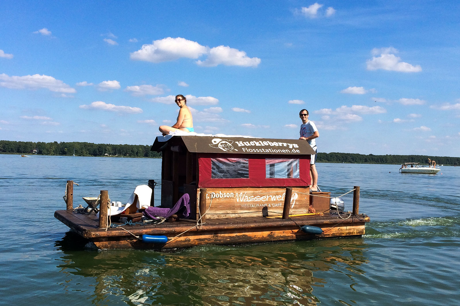 Floß mieten in Brandenburg - Tipps - Rooksack